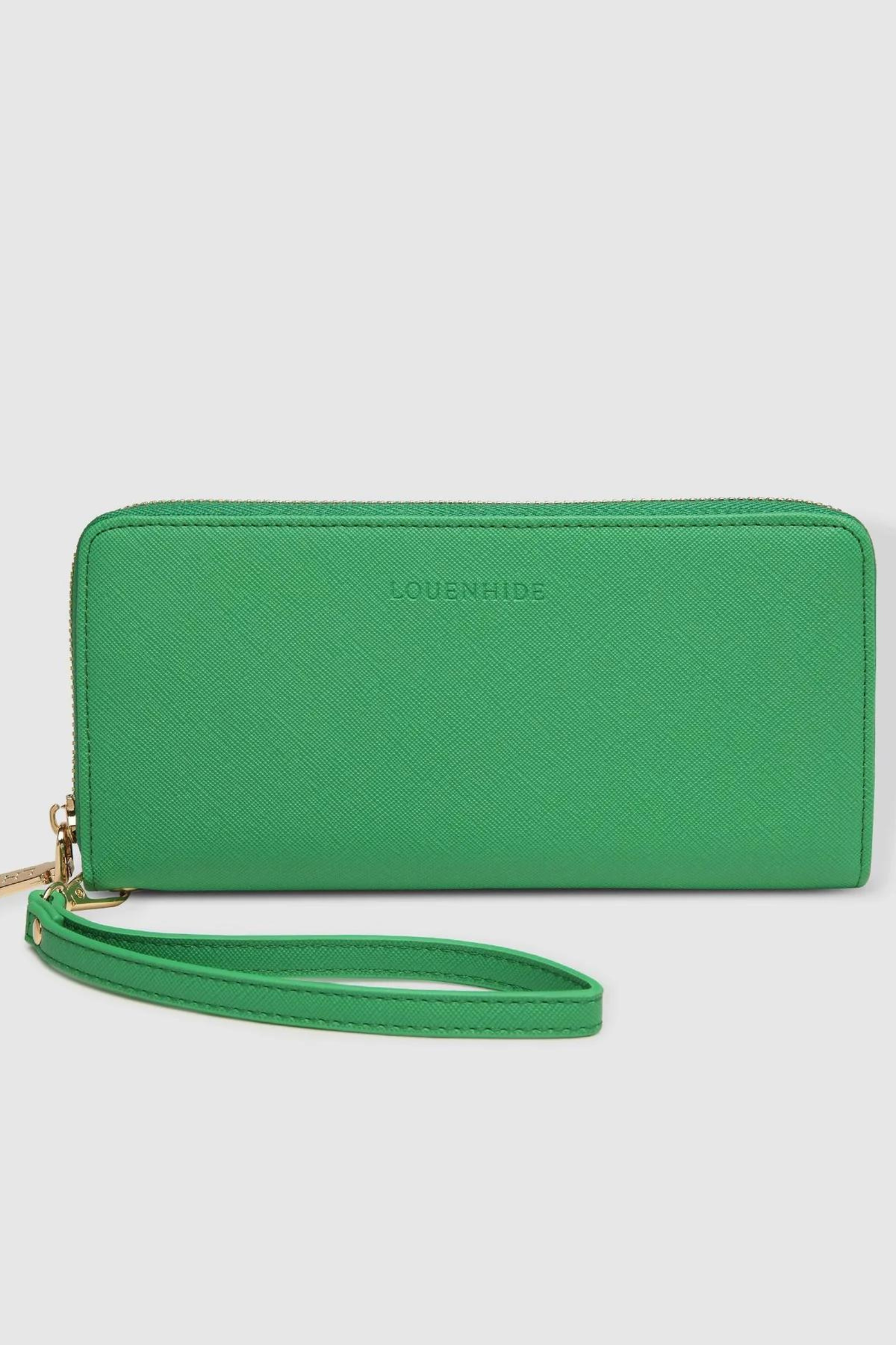 Jessica Wallet - Green – Mabel and Woods