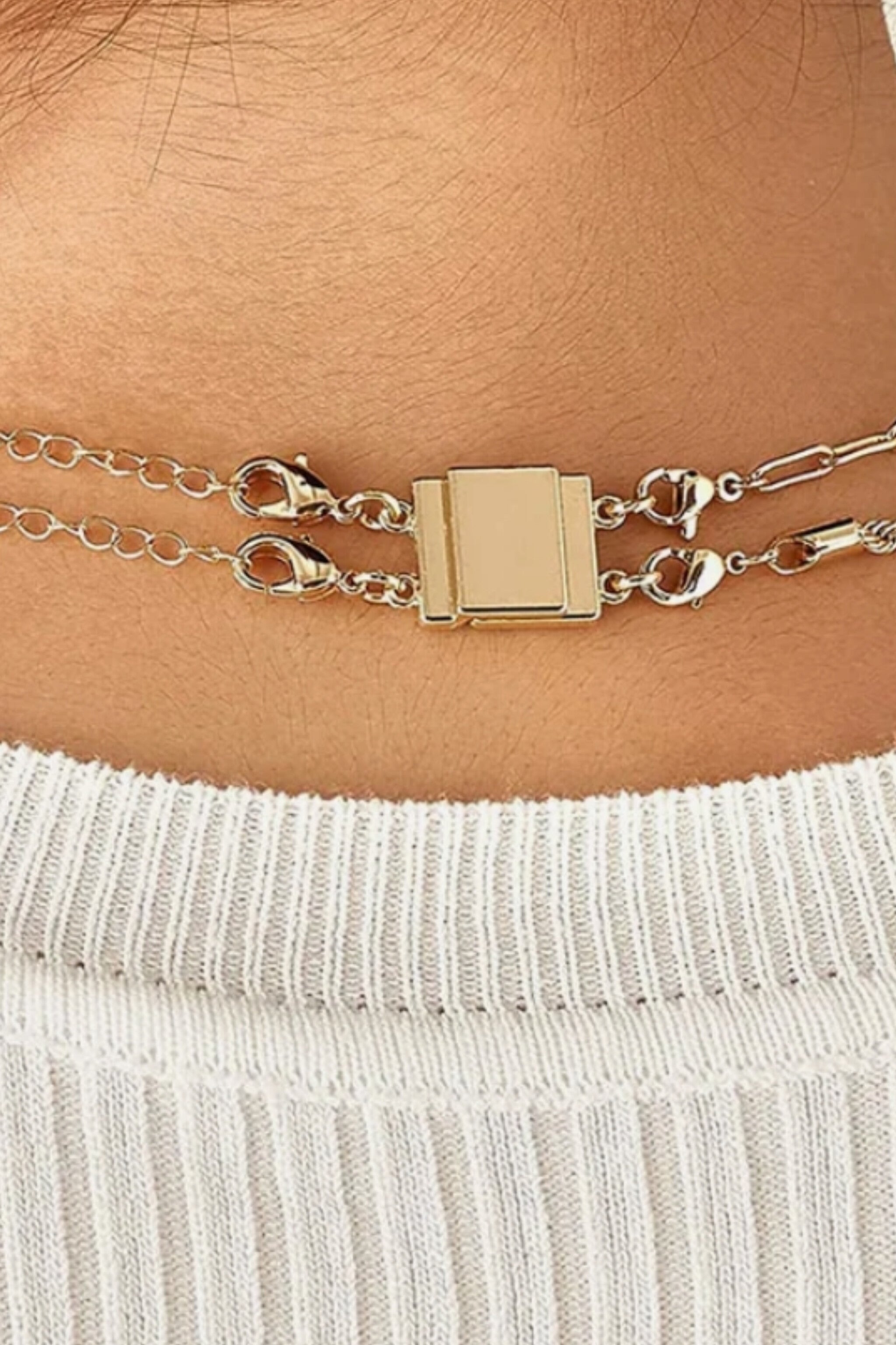 Necklace Chain Connector - Gold – Mabel and Woods